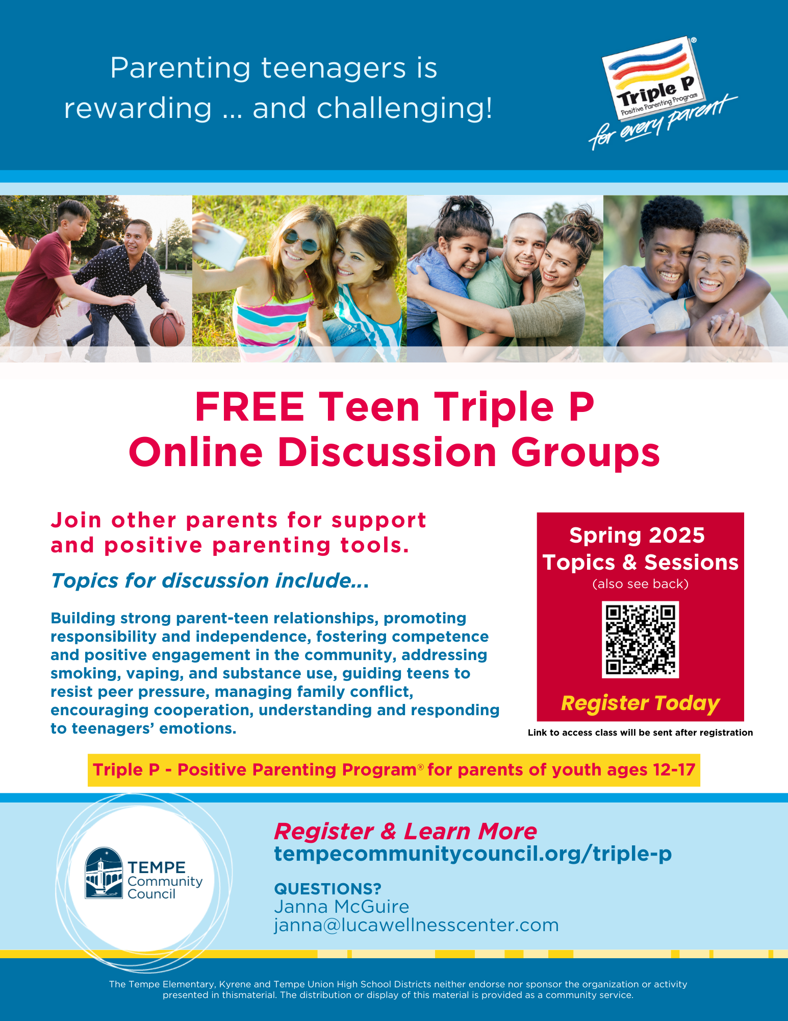 Triple P - Tempe Community Council